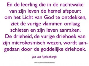 De vurige driehoek symboliek zespuntige ster of hexagram van trigonum ...