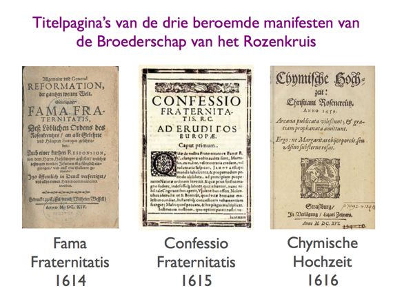 Een selectie van negen ‘actiepunten’ uit de Confessio Fraternitatis R.C ...